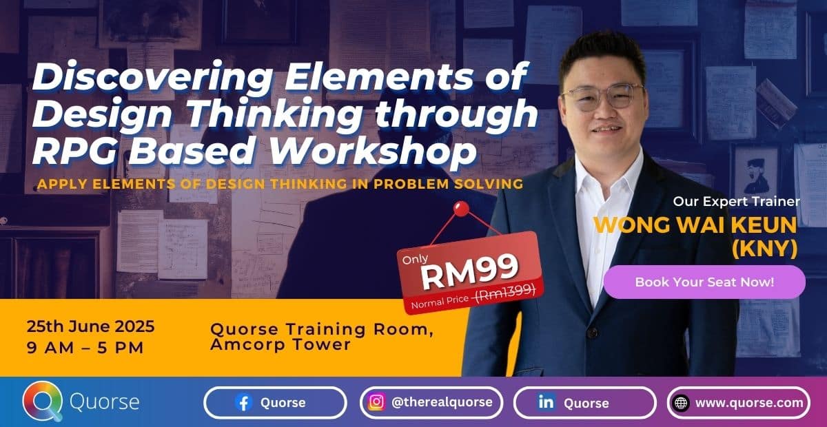 Discovering Elements of Design Thinking through RPG Based Workshop - Quorse